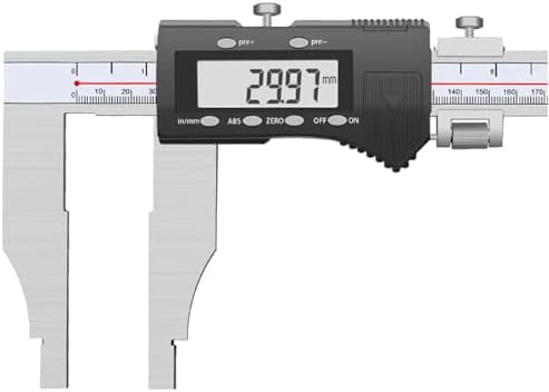 12 Inch Digital Caliper Large Jaw Long Jaw Caliper with 4 Inch Jaw ...