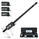 12-Inch Digital Caliper, Stainless Steel Vernier Caliper, Large LCD ...