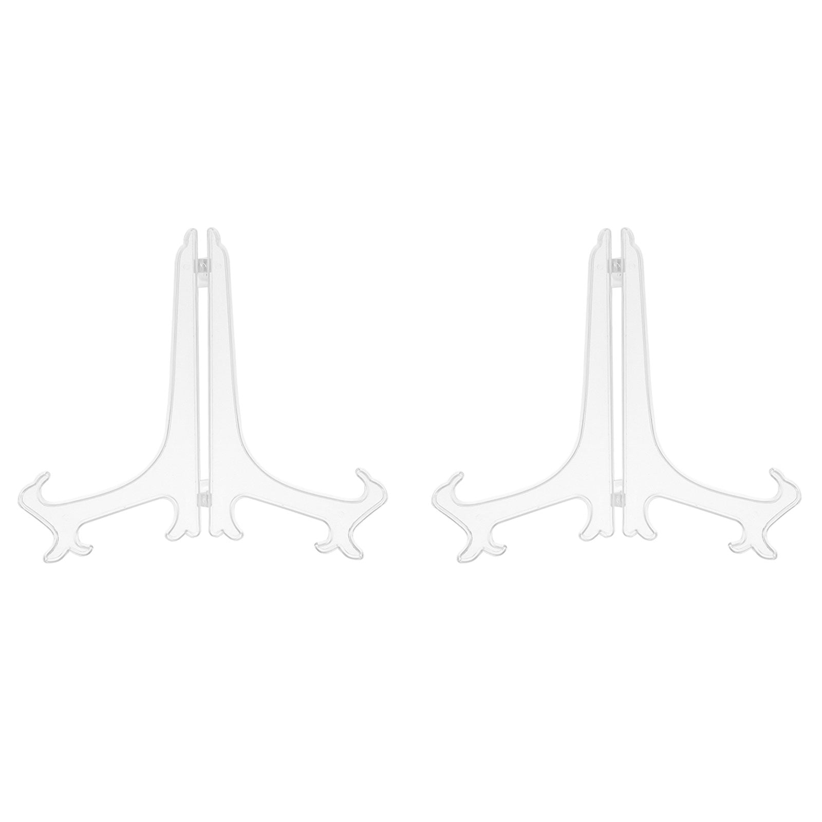 12 Inch Display Stand Holders Display Pictures PS Plastic Clear Pack of ...