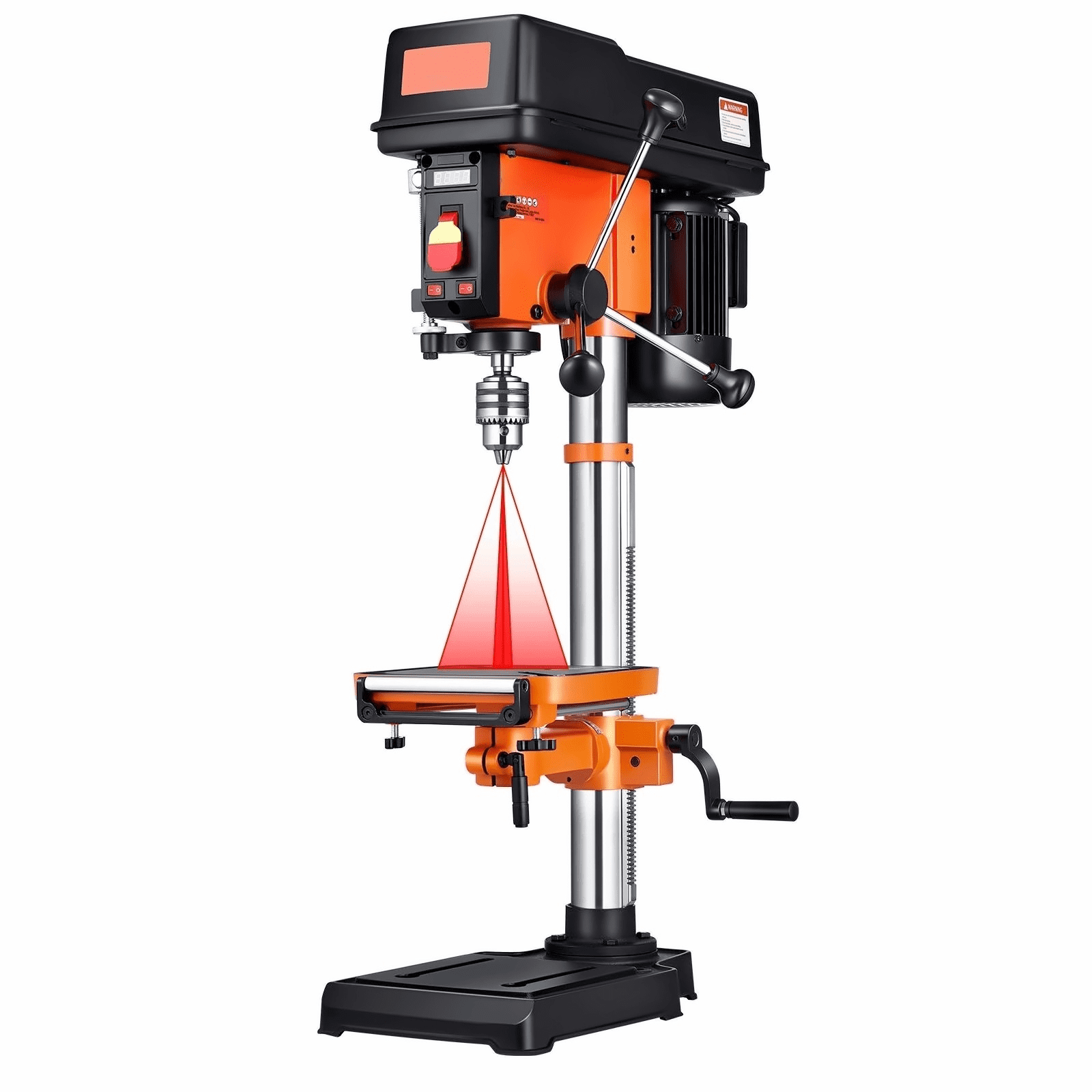 12 Inch Drill Press Benchtop - Variable Speed 5 Amp 120V - Metal & Wood ...