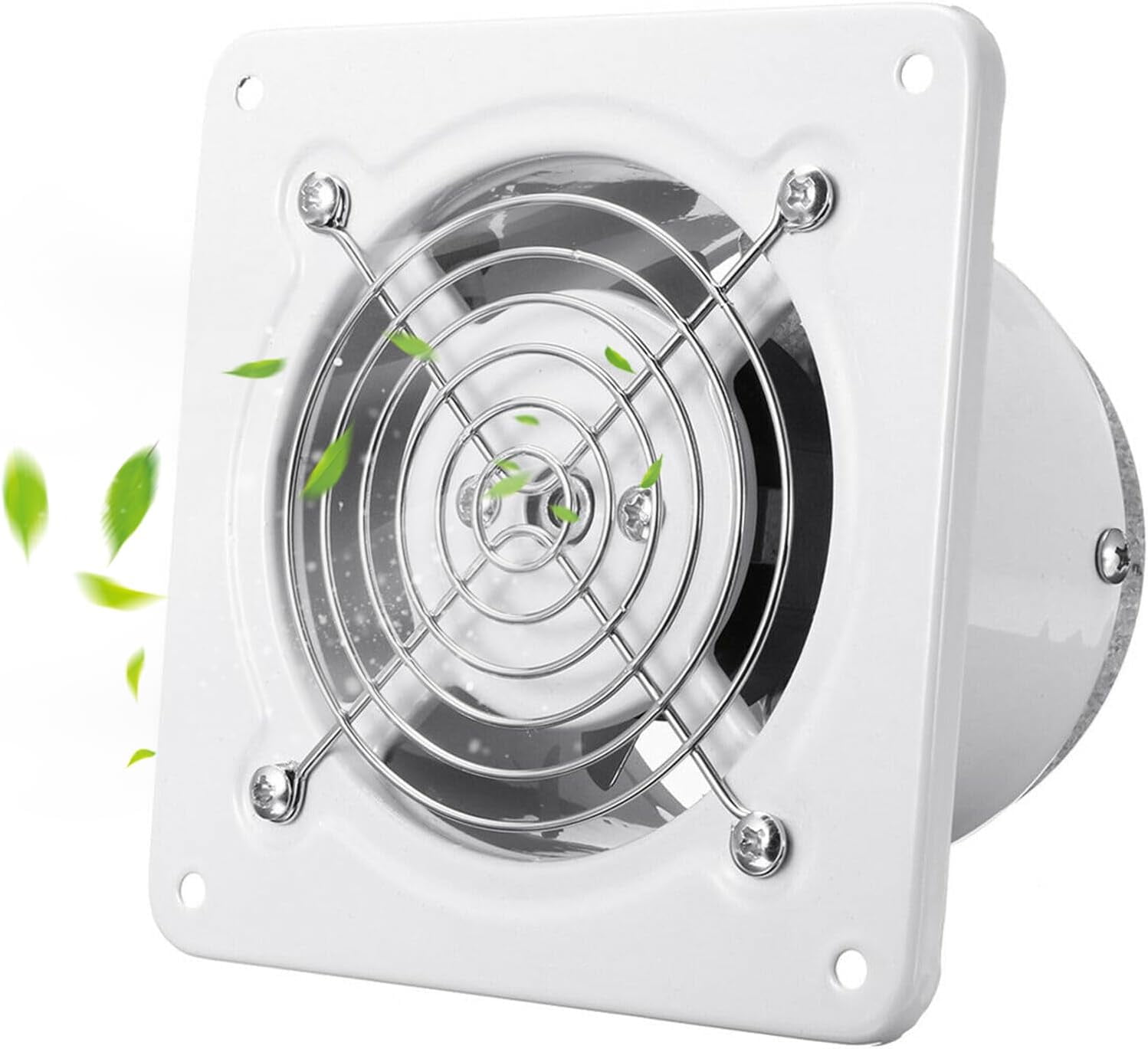 12 Inch Exhaust Fan - 1700CFM Through-Wall Installation Ventilation ...