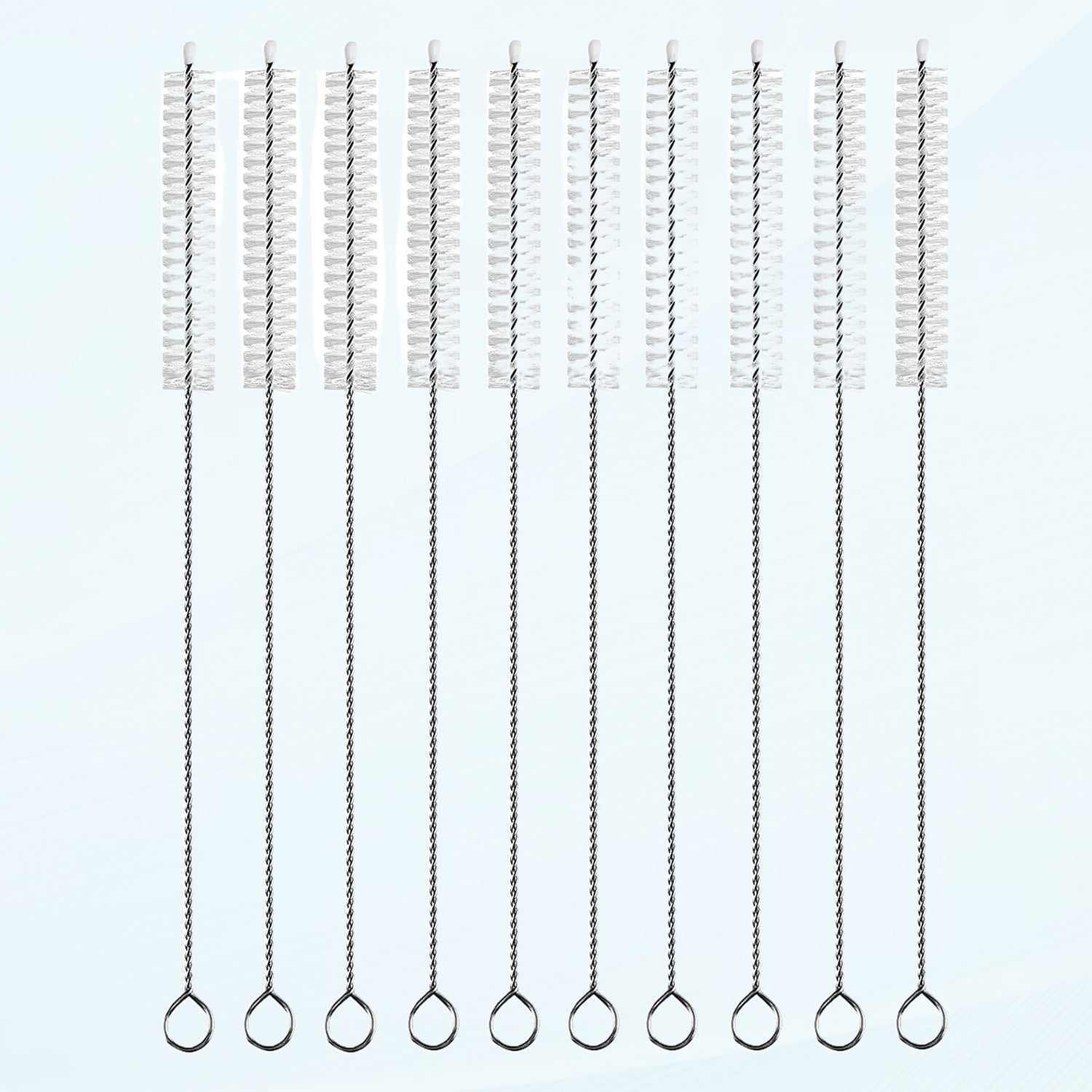 12 Inch Extended Straw Cleaning Brush, Extra Wide 12mm Diameter Pipe ...