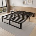 12 Inch Full Bed Frame, Platform with Metal Gaskets, Anti-Slip Mattress ...