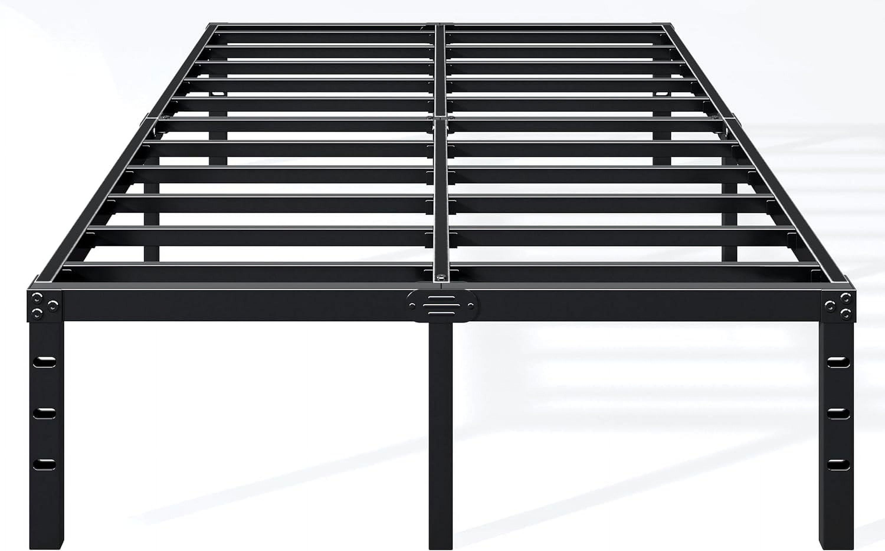 12 Inch Full Bed Frame - Sturdy Metal Platform Full Size, No Box Spring ...