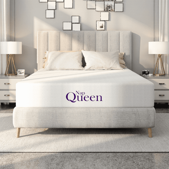 12 Inch Full Size Memory Foam Mattress with Charcoal Infusion and Silky ...