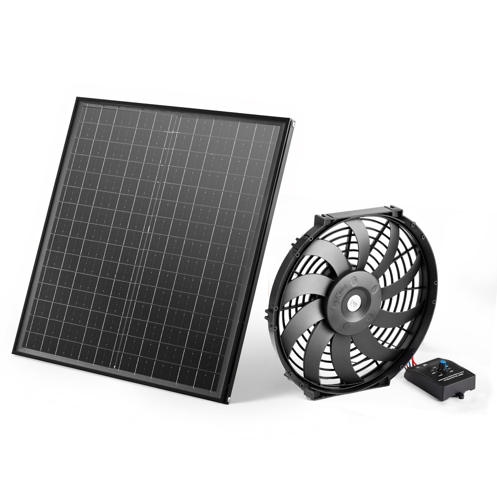 12 Inch Gable Mount Fan 1300 CFM Attic Exhaust Fan with Adjustable ...