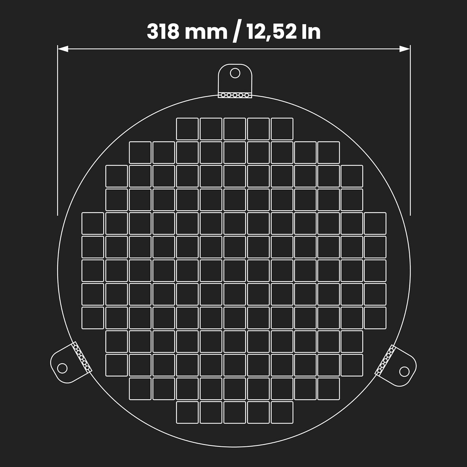 12 Inch Galvanized Steel Crawl Space Vent Grid - Ventilation Mesh with ...