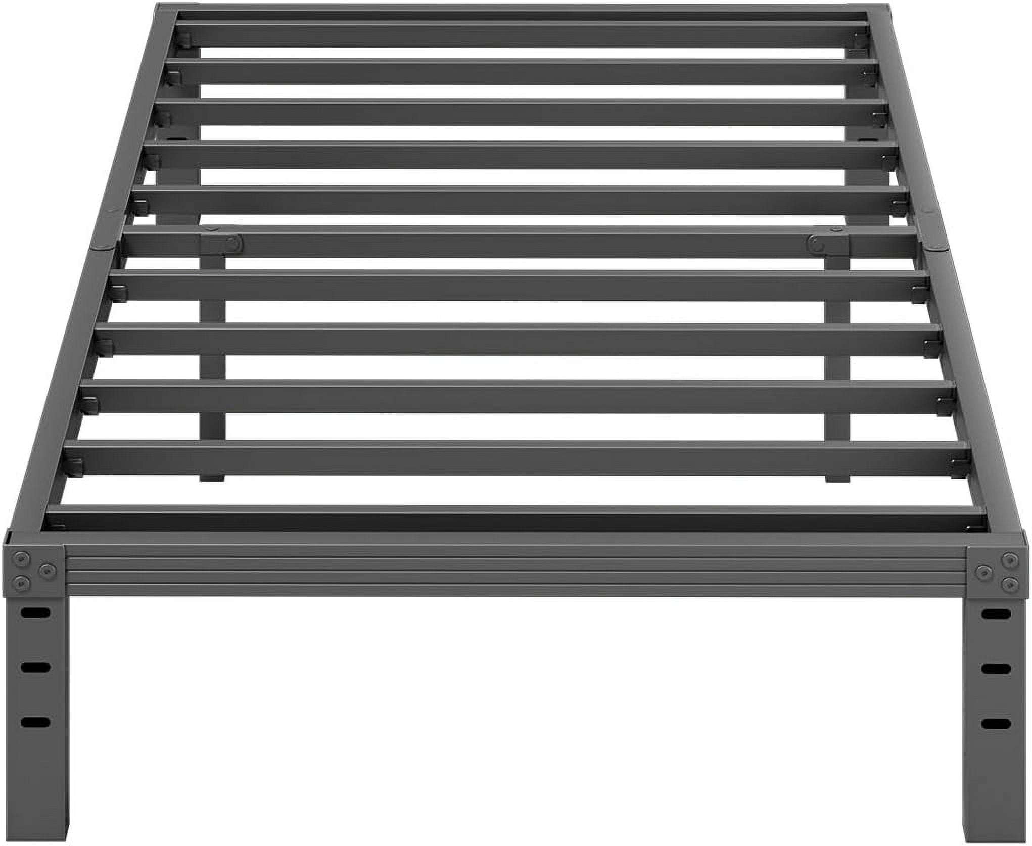 12 Inch High Metal Twin XL Bed Frames, Platform Twin XL Bed Frame No ...