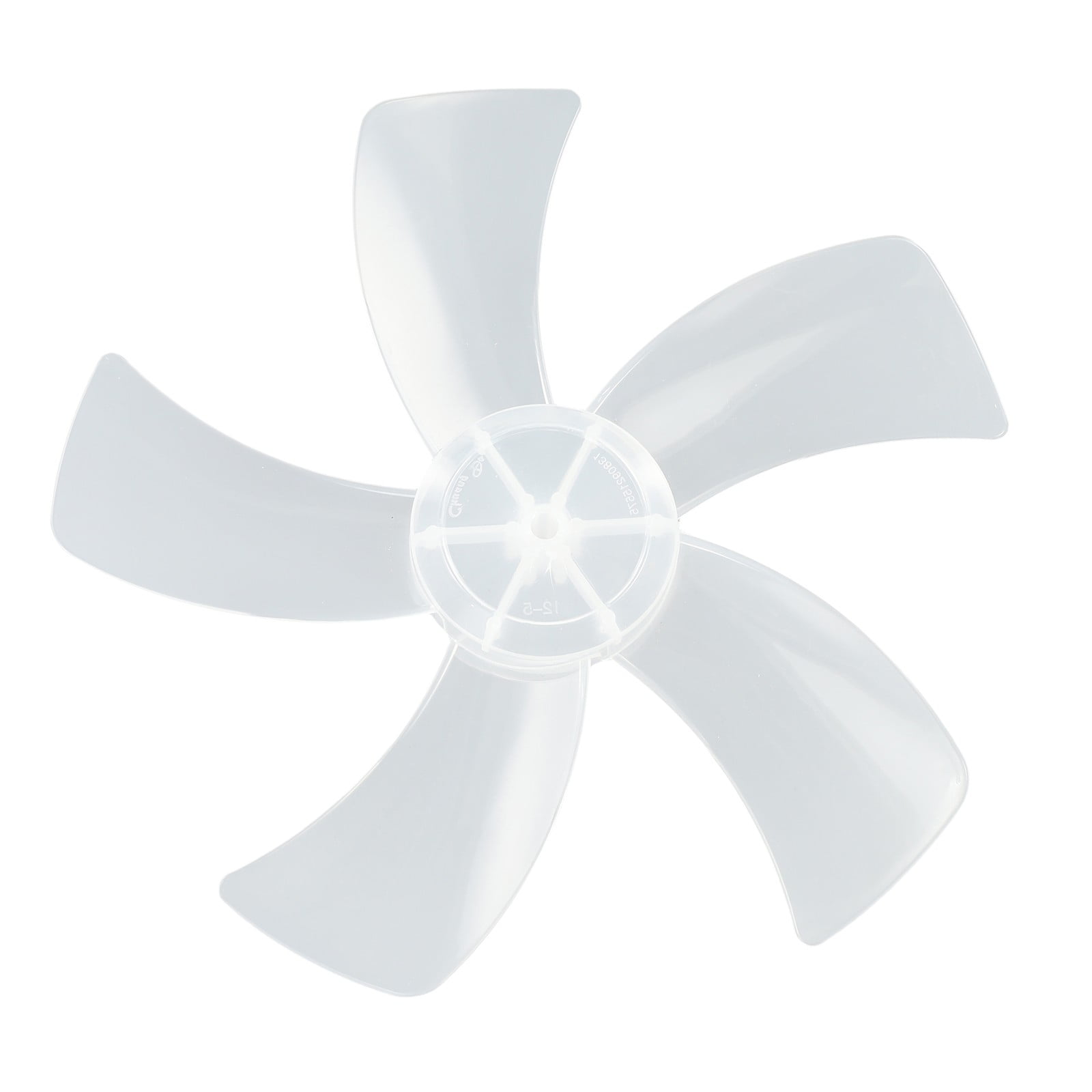 12 Inch Household Plastic Fan Blade Five Leaves With Nut Cover For ...