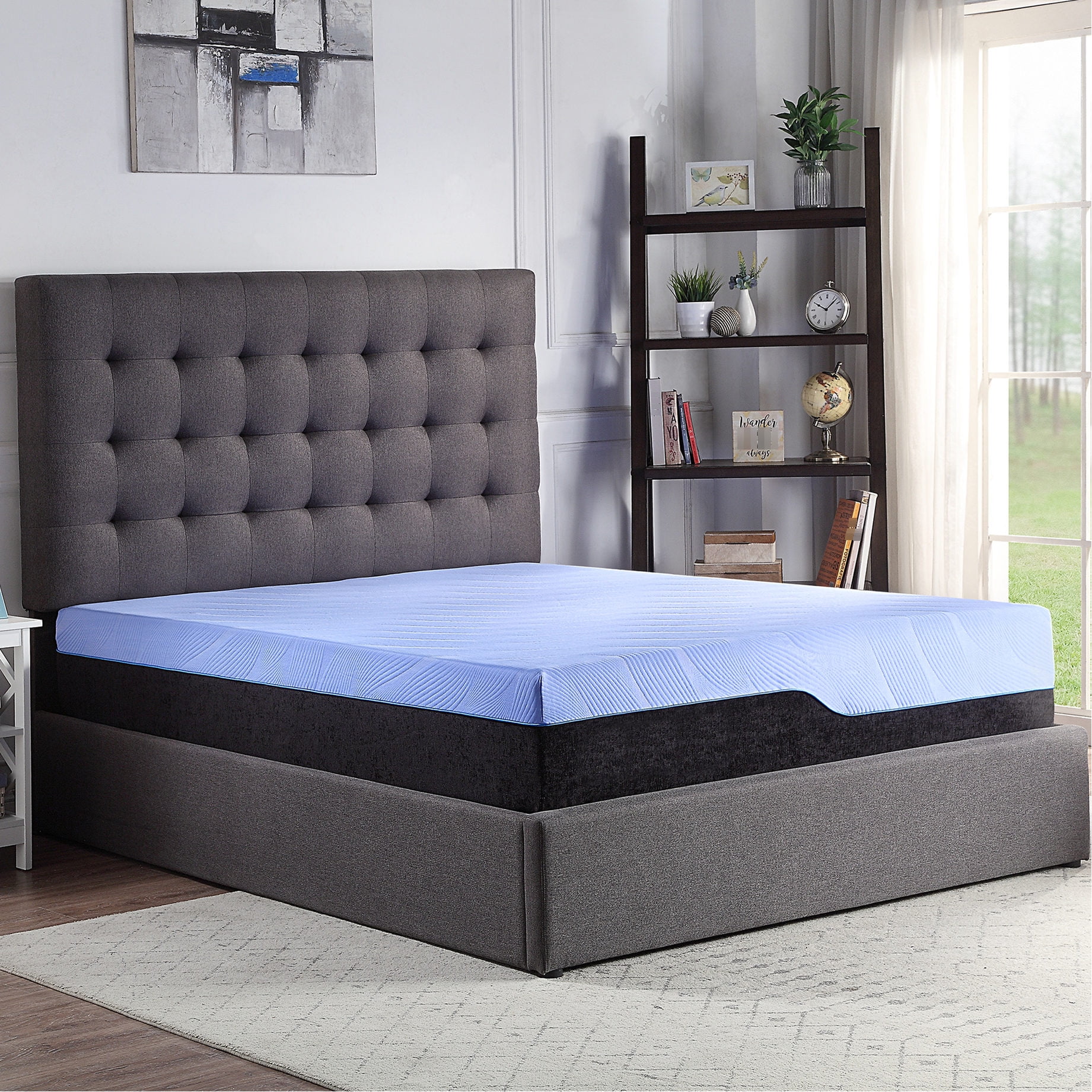 12-Inch Hybrid Mattress with 6-Layer Construction / Cooling Comfort and ...