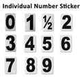 12 Inch Individual Number for Mailbox, House, Office, Apartment, Easy ...