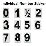 12 Inch Individual Number for Mailbox, House, Office, Apartment, Easy ...