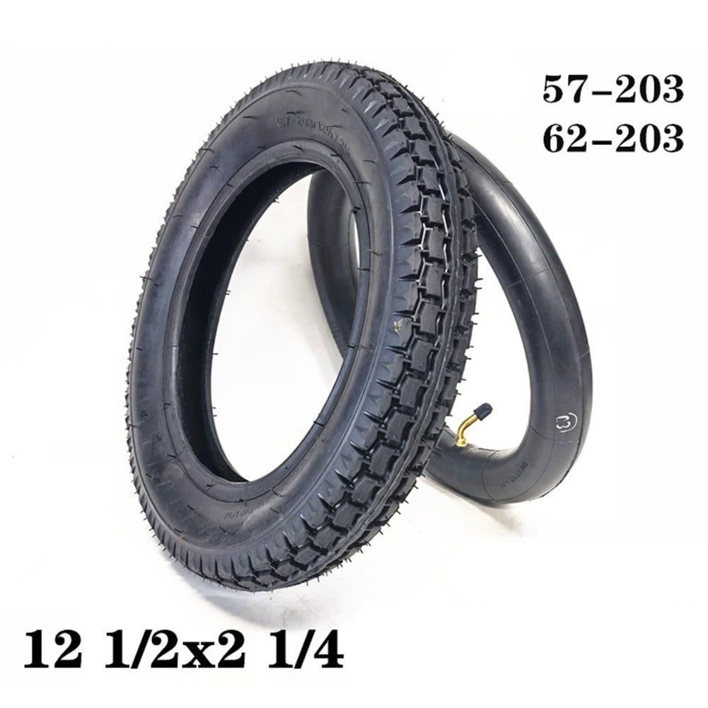 12 Inch Inner Tube&Tyre 12 1/2x2 1/4(62-203) For E-Bike Scooter 12.5x2 ...
