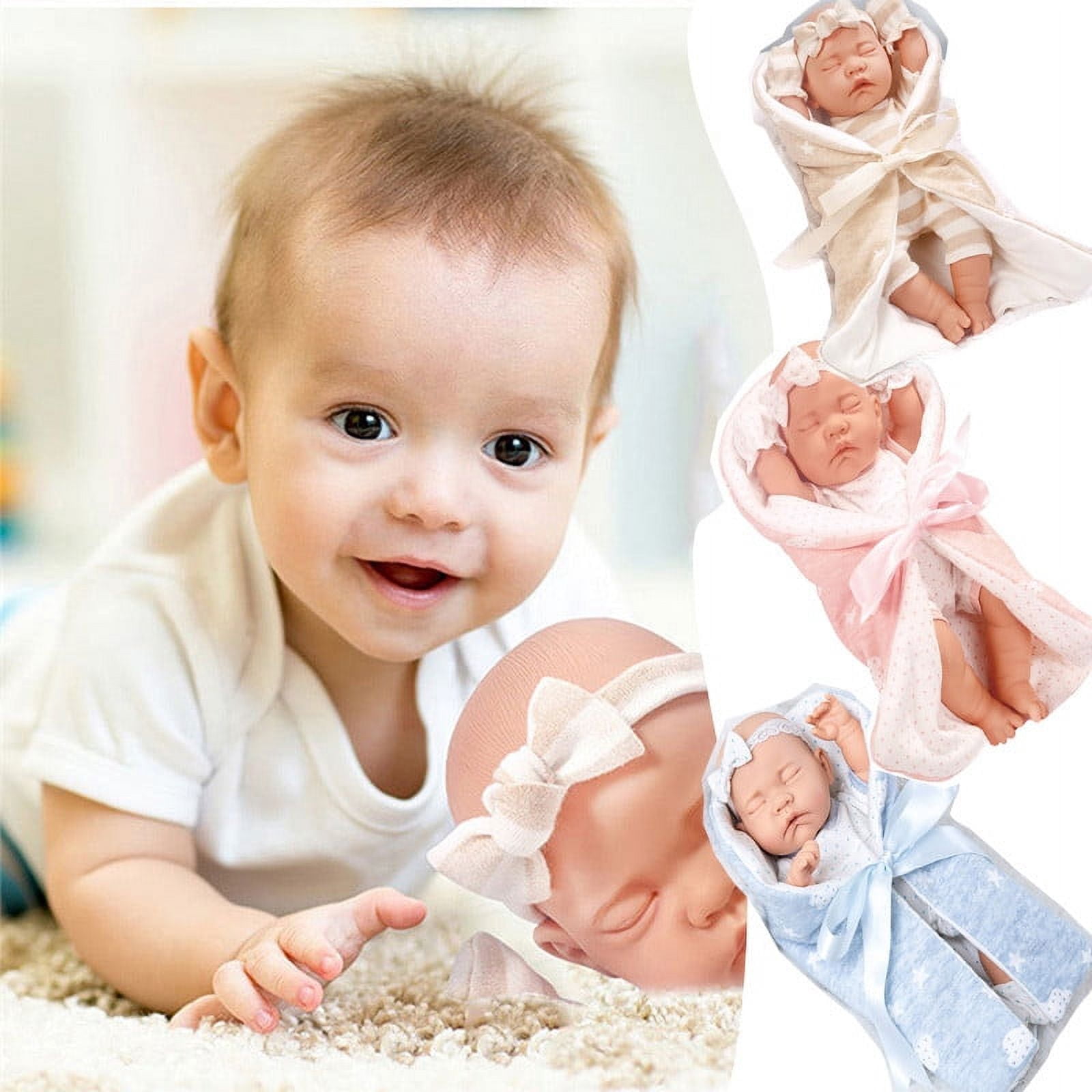 12 Inch Interactive Enamel Doll - Soft Rubber Detachable Arms & Legs ...