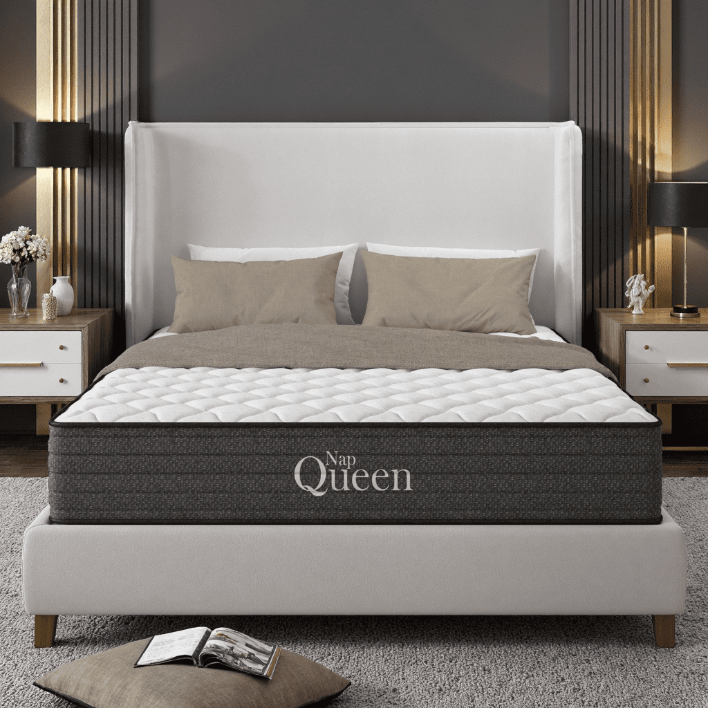 12 Inch King Hybrid Mattress with Cooling Gel for Pressure Relief, Low ...