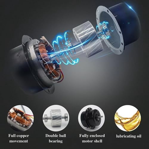 12 Inch Kitchen Exhaust Fan 1700 CFM Stainless Steel Low Noise Wall ...