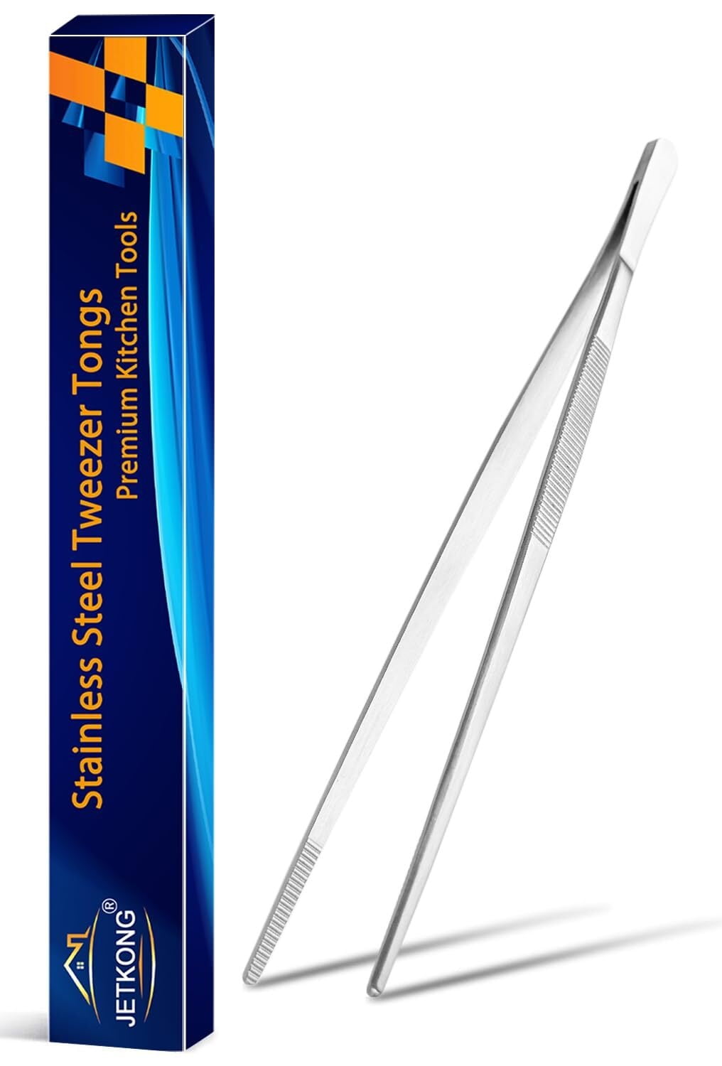 12 Inch Kitchen Tweezers Cooking Tweezer Tongs - Walmart.com