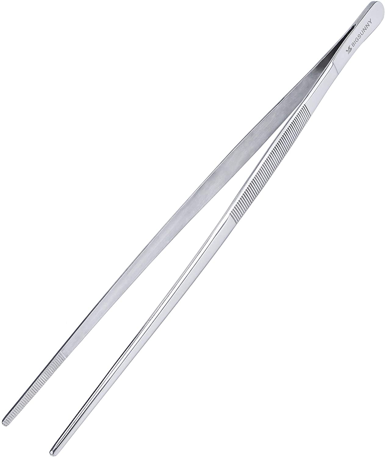 12 Inch Kitchen Tweezers Fine Tweezer Tongs, Stainless Steel Food ...