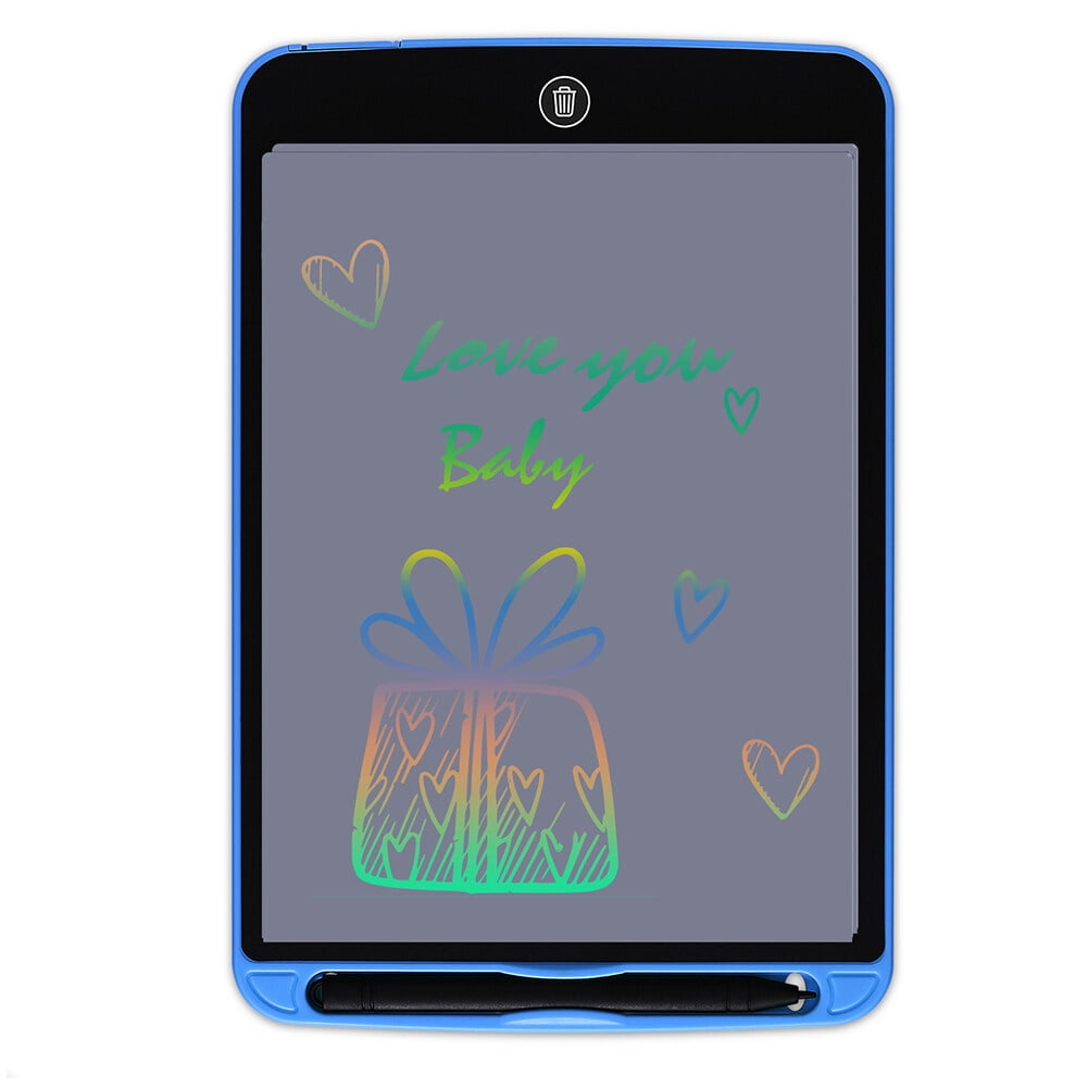 12 Inch LCD Writing Pad Erasable Reusable Electronic Writing Drawing ...