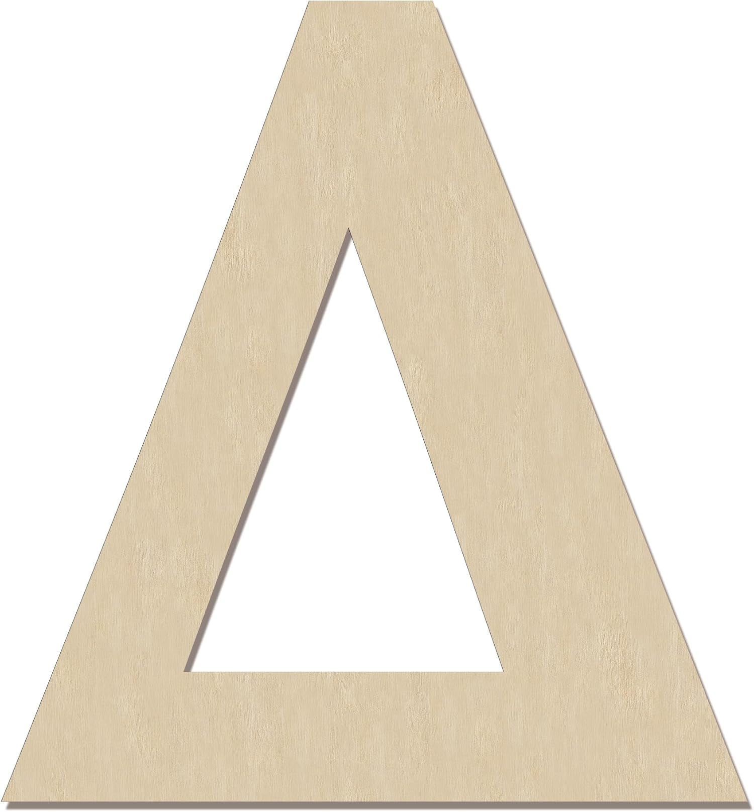 12 Inch Large Wooden Greek Letters, Unfinished Big Letters for Wall ...