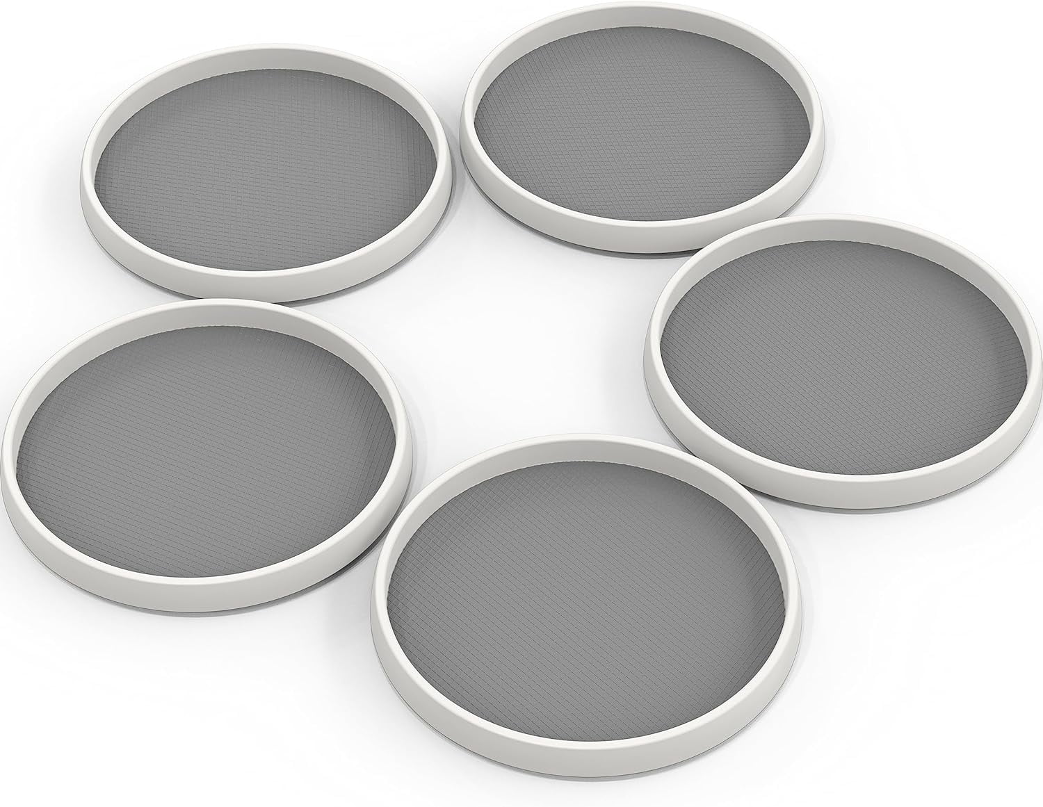 12-Inch Lazy Susan Spice Organizer Rotating Tray, 5-Pack - Walmart.com