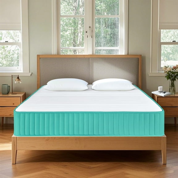 10 inch Twin Mattress, Hybrid Mattress Twin Size with Comfortable Foam ...