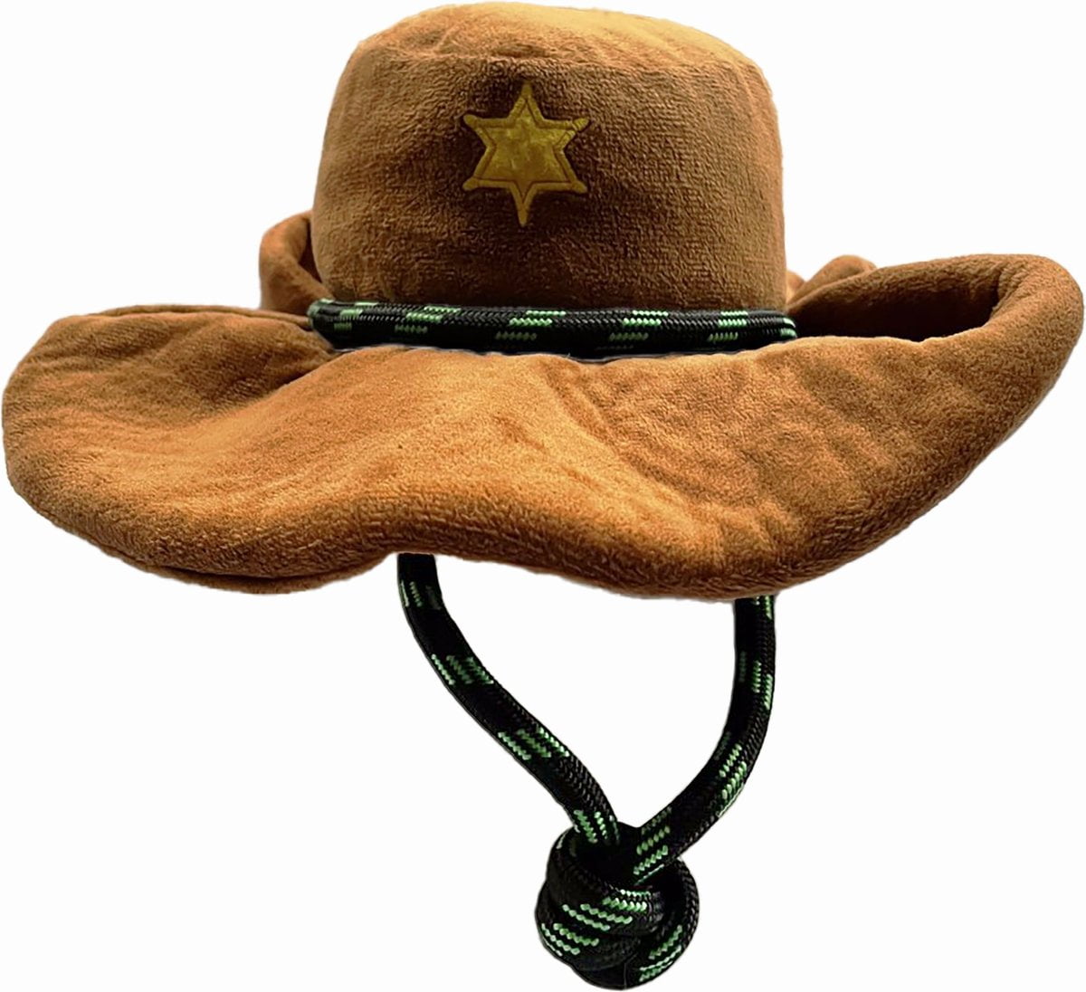 Scoochie Pet Matty Ts Cowboy Hat Squeaky Dog Chew Toy, 12-in - Walmart.com