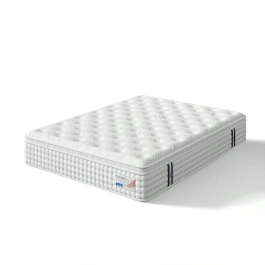 12 Inch Medium Firm Hybrid Mattress, Foam Pocket Spring, Spine Support ...