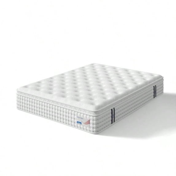 12 Inch Medium Firm Hybrid Mattress, Foam Pocket Spring, Spine Support ...