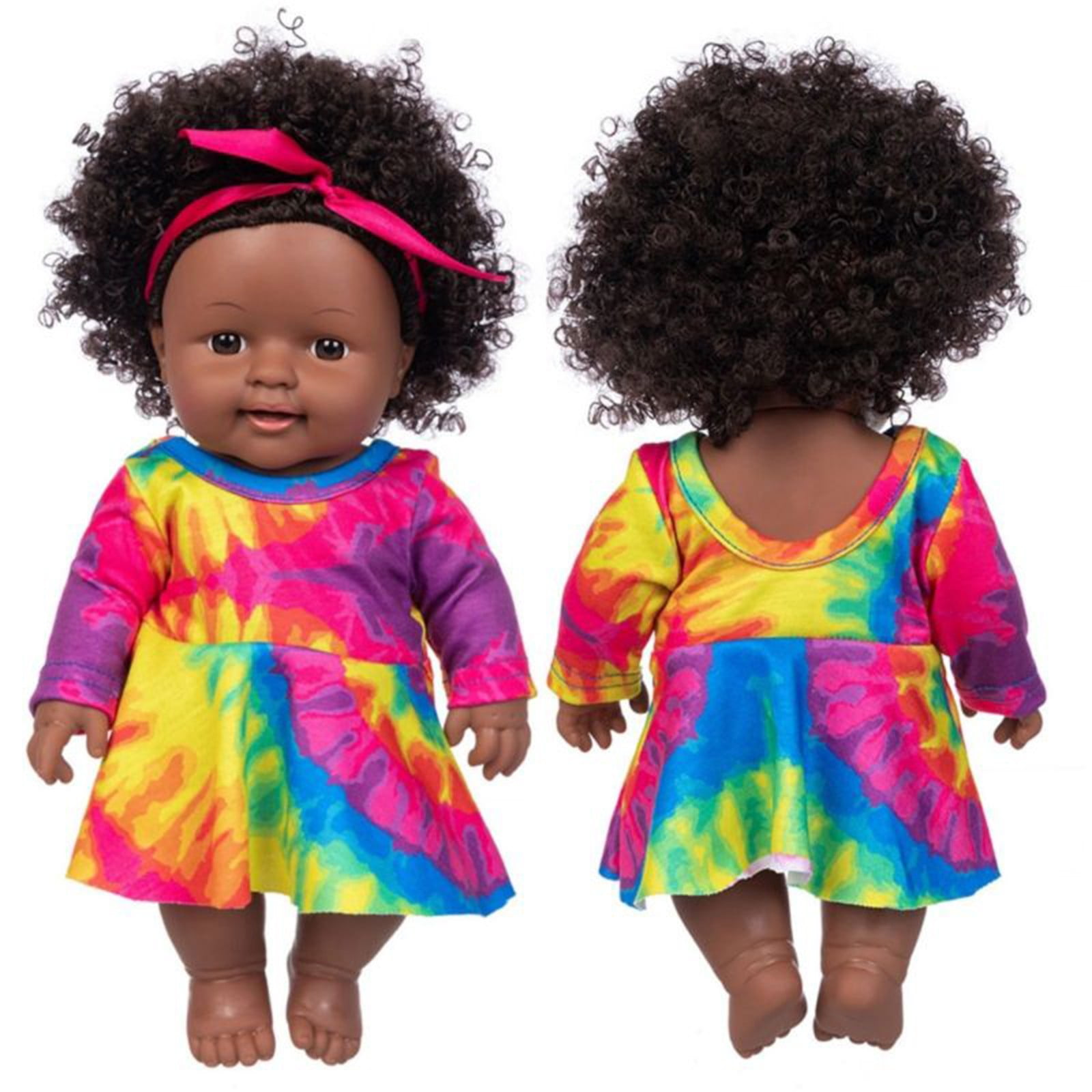 12 Inch Mini Enamel Doll With Detachable Clothes Realistic Features ...