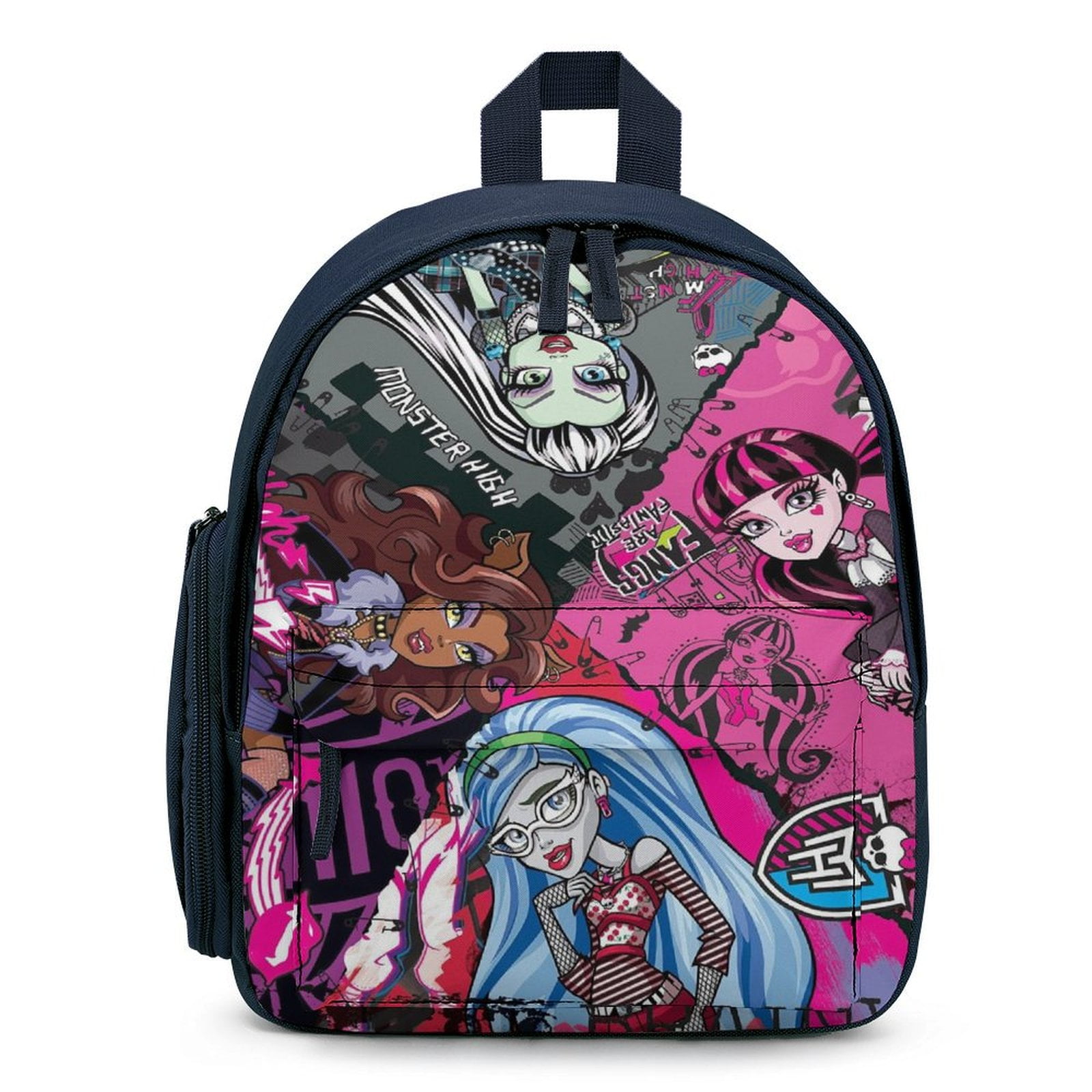 12 Inch Mon-Ster High Lightweight Backpac Cartoon Bookbag Fashion ...