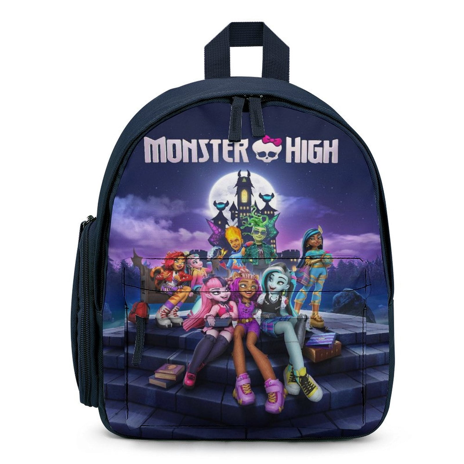 12 Inch Mon-Ster High Lightweight Backpac Cartoon Bookbag Fashion ...