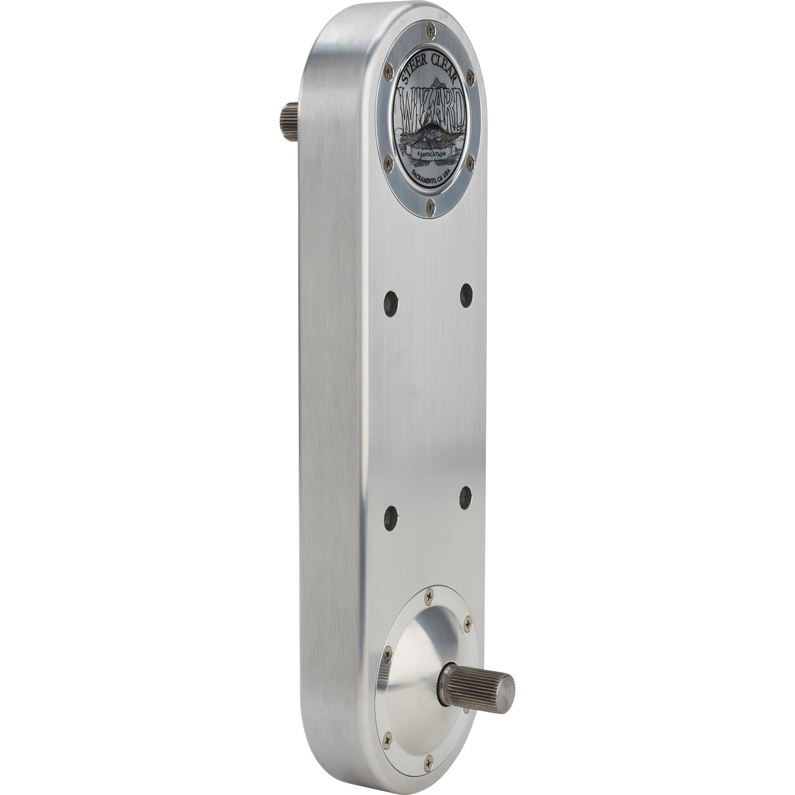 12 Inch Offset Steer Clear Steering Box Drop-Brushed-3/4-36 Spline ...