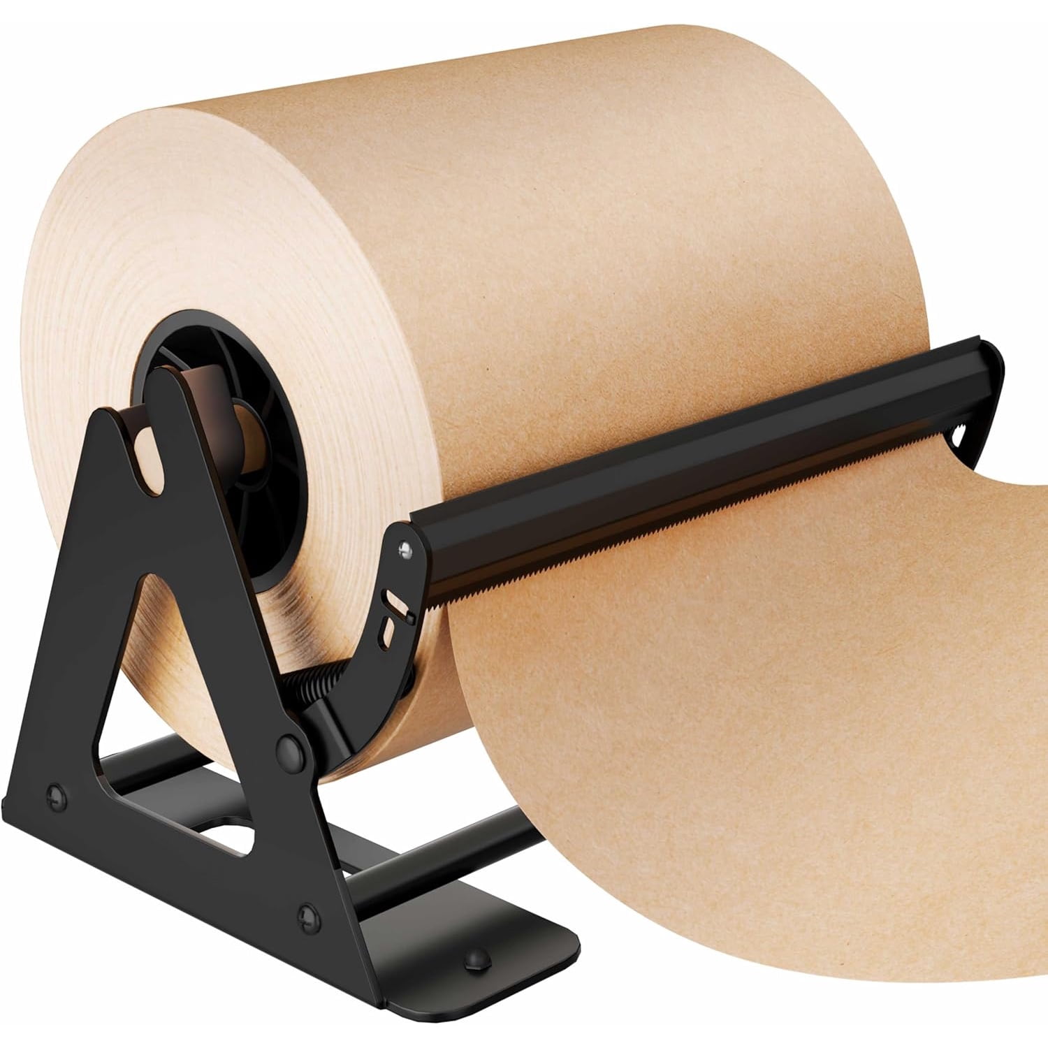 12 Inch Paper Roll Dispenser and Cutter - Heavy-Duty Wall Mountable ...