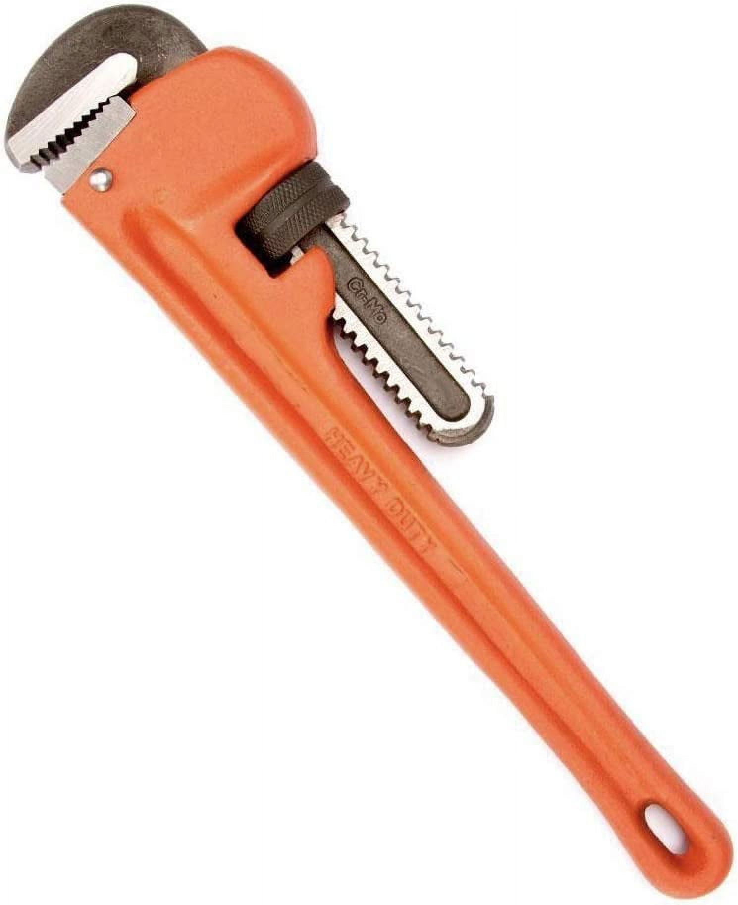 12 Inch Pipe Wrench, Heavy Duty Heat Treated Steel Plumbing Wrench Tool ...