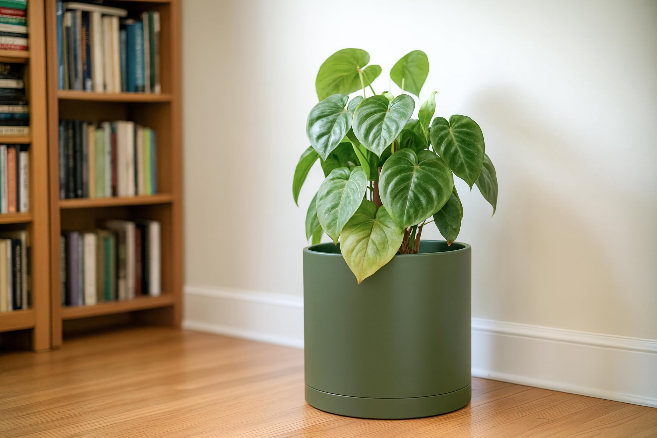12 Inch Plastic Planter Pots for Plant Pot with Drainage Hole and ...