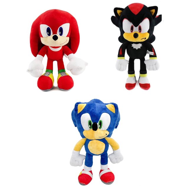 12 Inch Plush Sonic & Friends - 3 Pack - Walmart.com