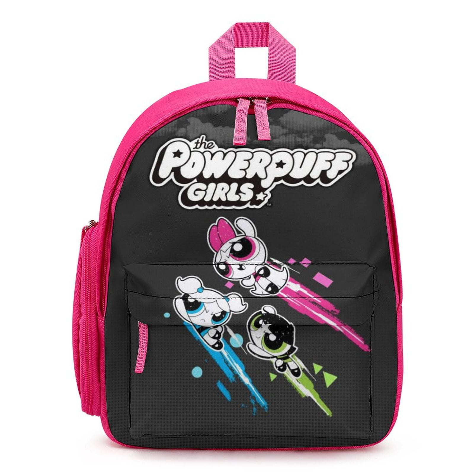 12 Inch Powerpuff Small Backpac Lightweight Backpac Cartoon Bookbag ...