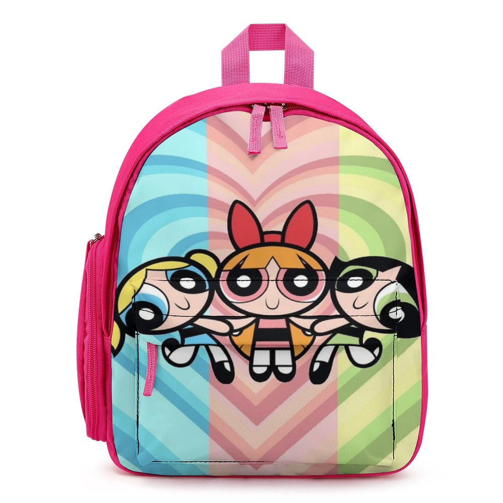 12 Inch Powerpuff Small Backpac Lightweight Backpac Cartoon Bookbag ...