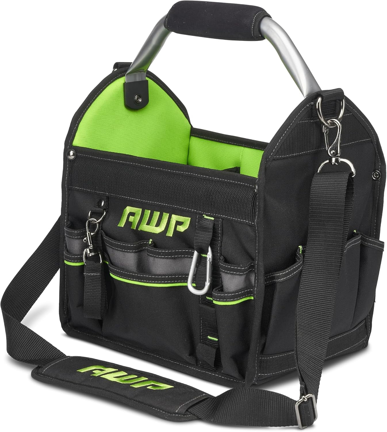 12 Inch Pro Tool Tote with Rotating Handle for Easy Tool Access, Water ...