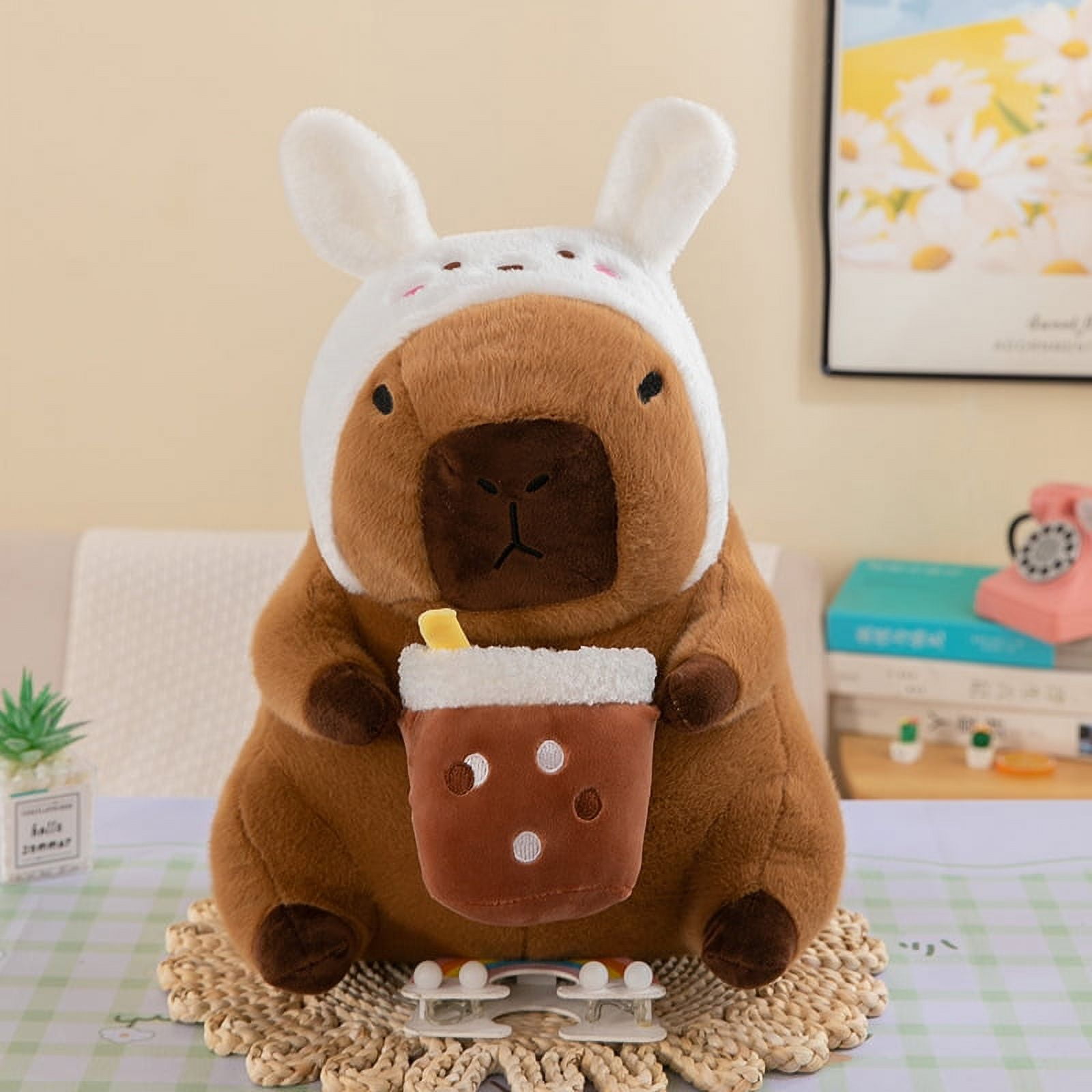 12 Inch Rabbit Costume Capybara Plush, Valentine Cute Gift Doll ...