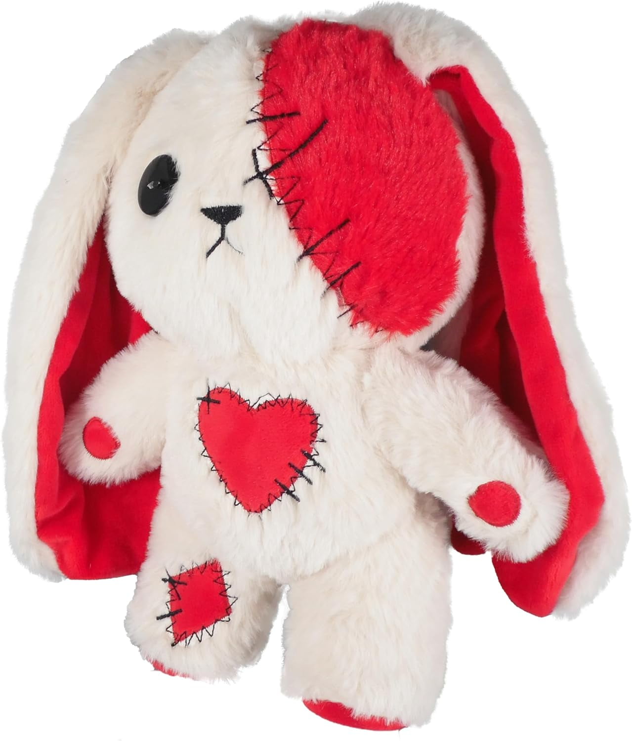 12 Inch Rabbit Plush Doll, Black Bunny Plush, Velvet Soft ...