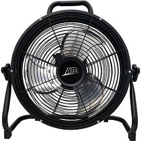 Powerful 12 Inch Electric Rechargeable Drum Fan with Strong Airflow 30312 - Walmart.com