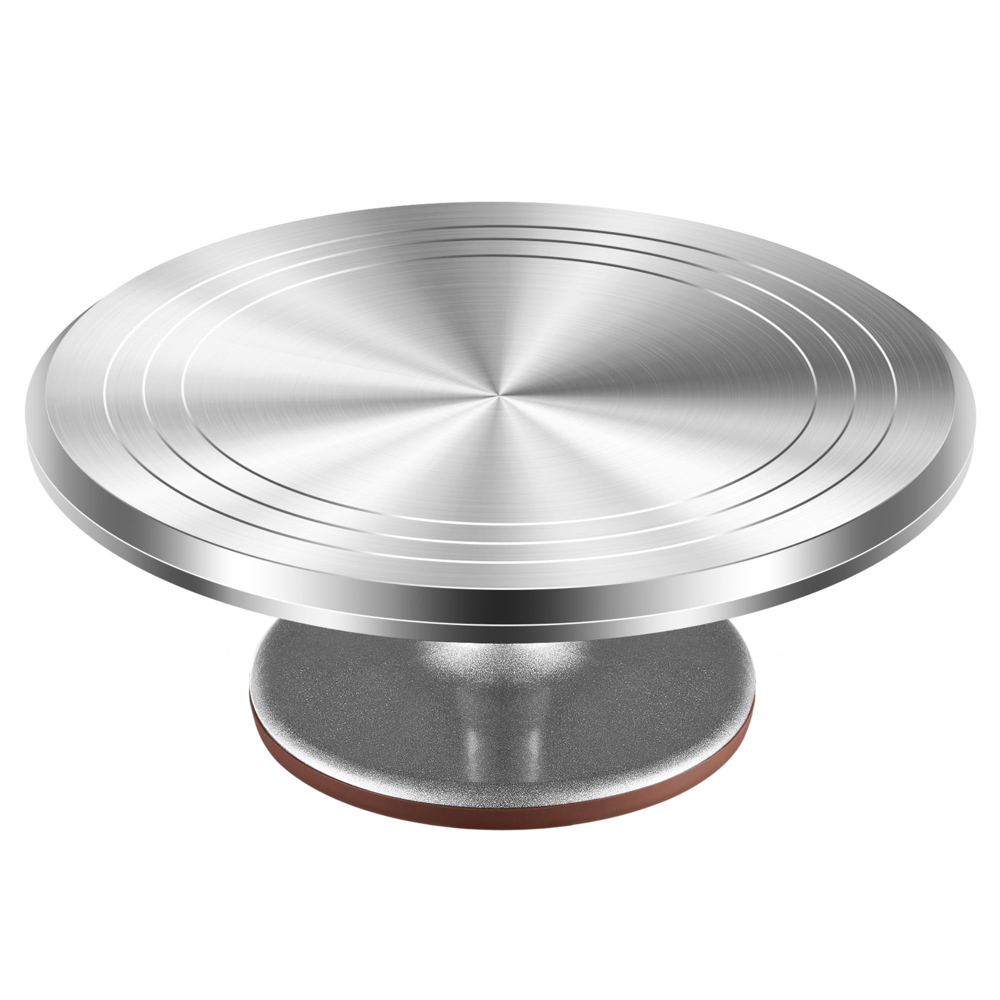 12 Inch Revolving Cake Turntable Aluminum Alloy, Heavy Duty Spinning ...