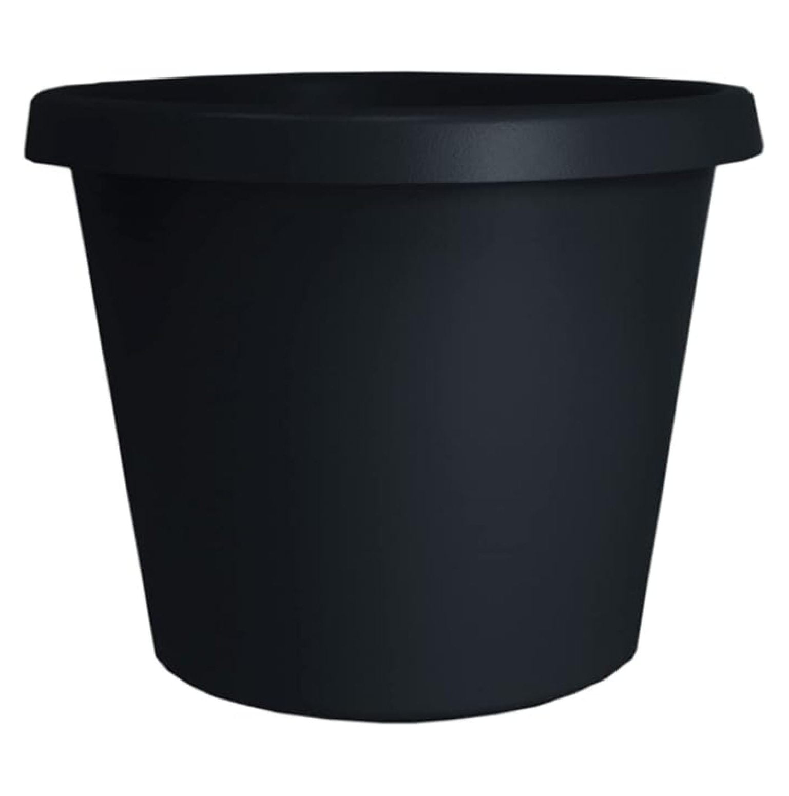 12 Inch Round Plastic Plant Pot - Prima Planter with Rolled Rim ...
