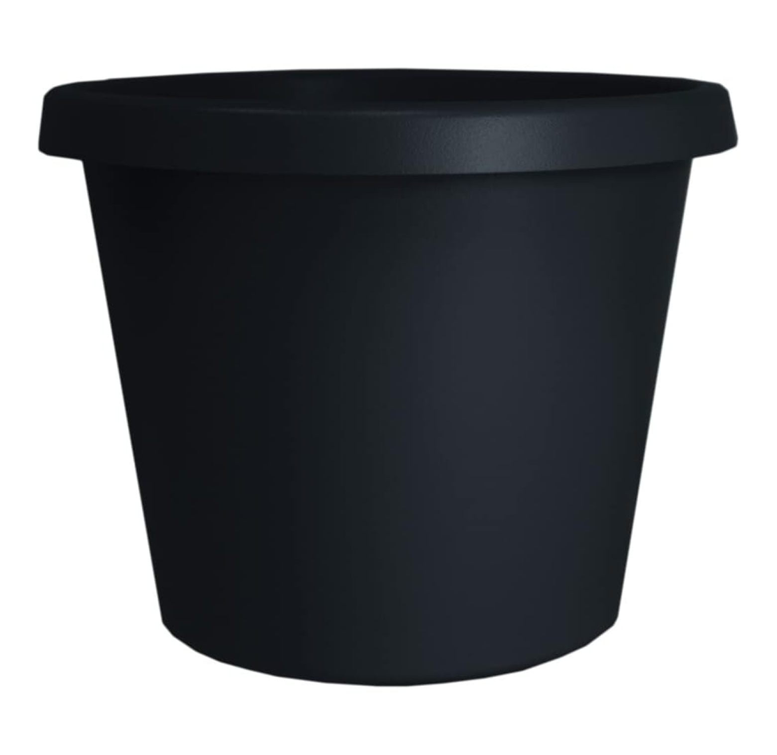 12 Inch Round Prima Planter - Plastic Plant Pot with Rolled Rim for ...
