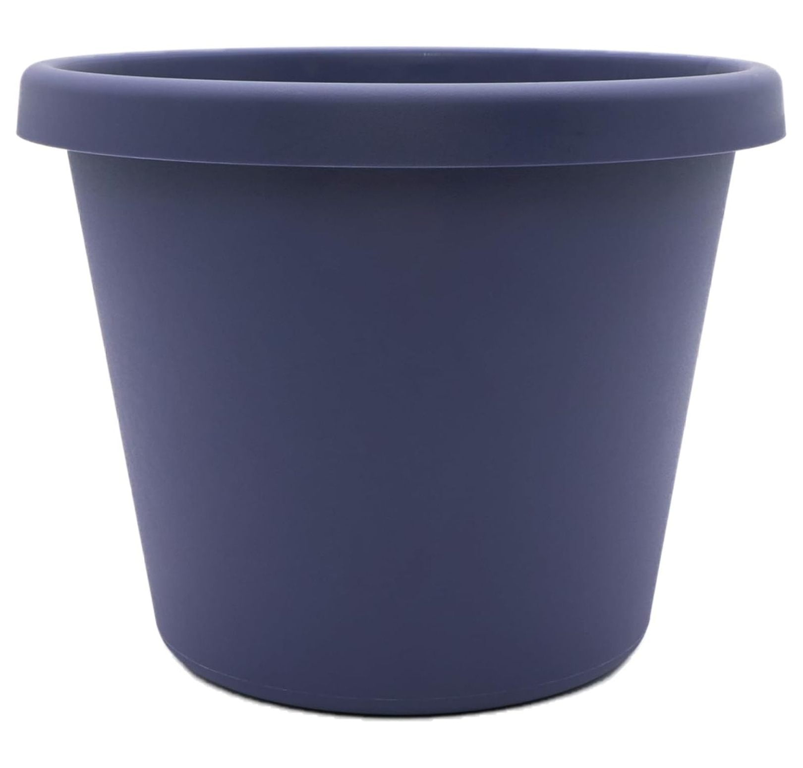 12 Inch Round Prima Planter - Plastic Plant Pot with Rolled Rim for ...