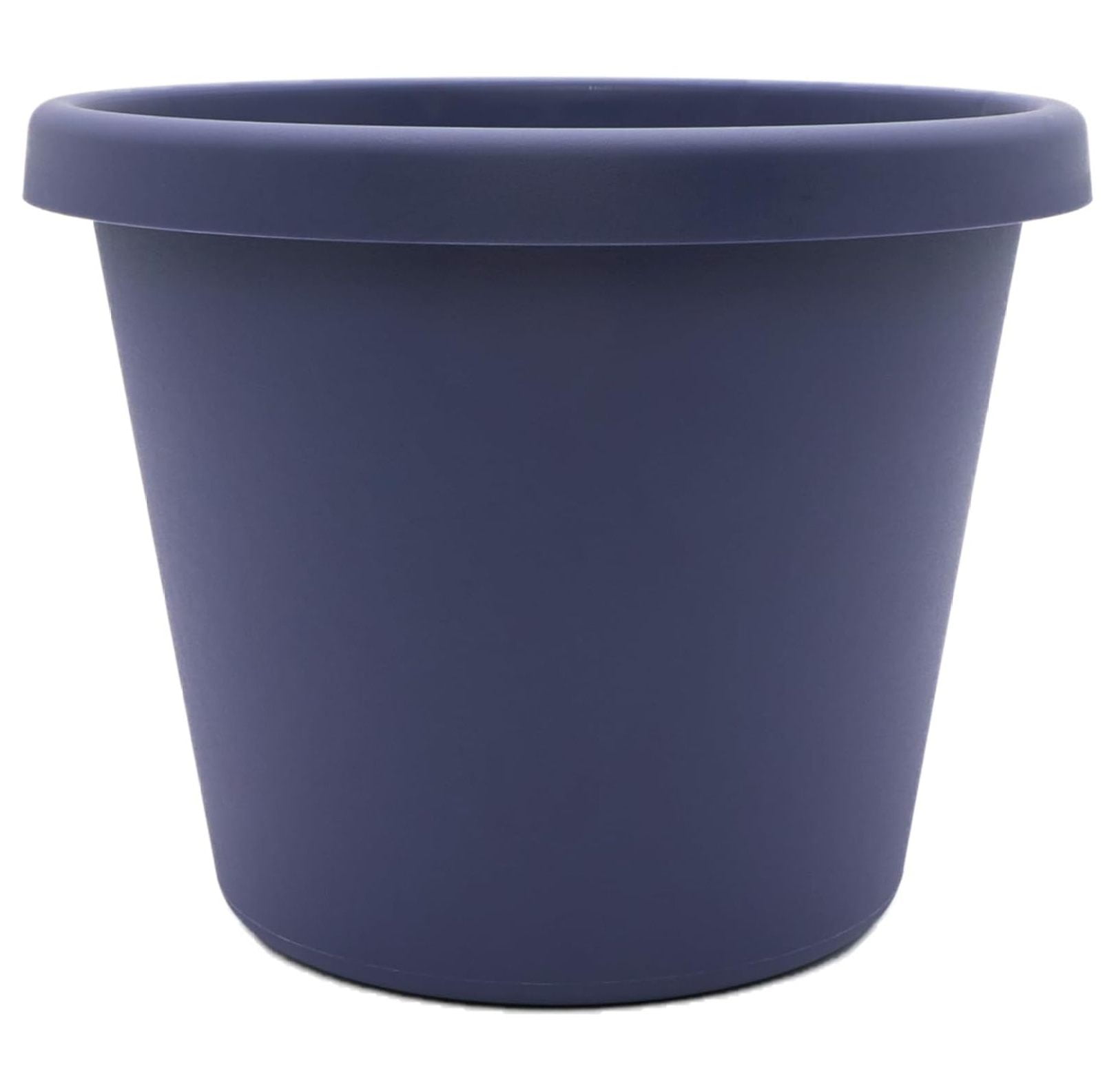 12 Inch Round Prima Planter - Plastic Plant Pot with Rolled Rim for ...