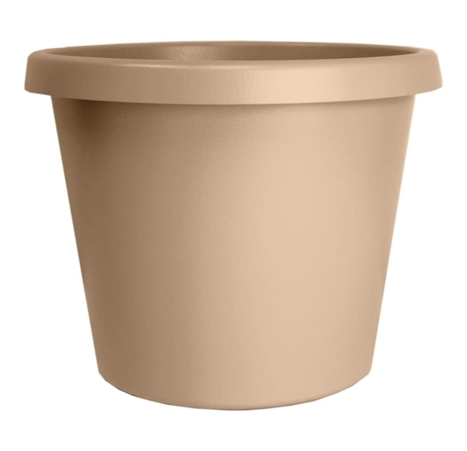 12 Inch Round Prima Planter - Plastic Plant Pot with Rolled Rim for ...