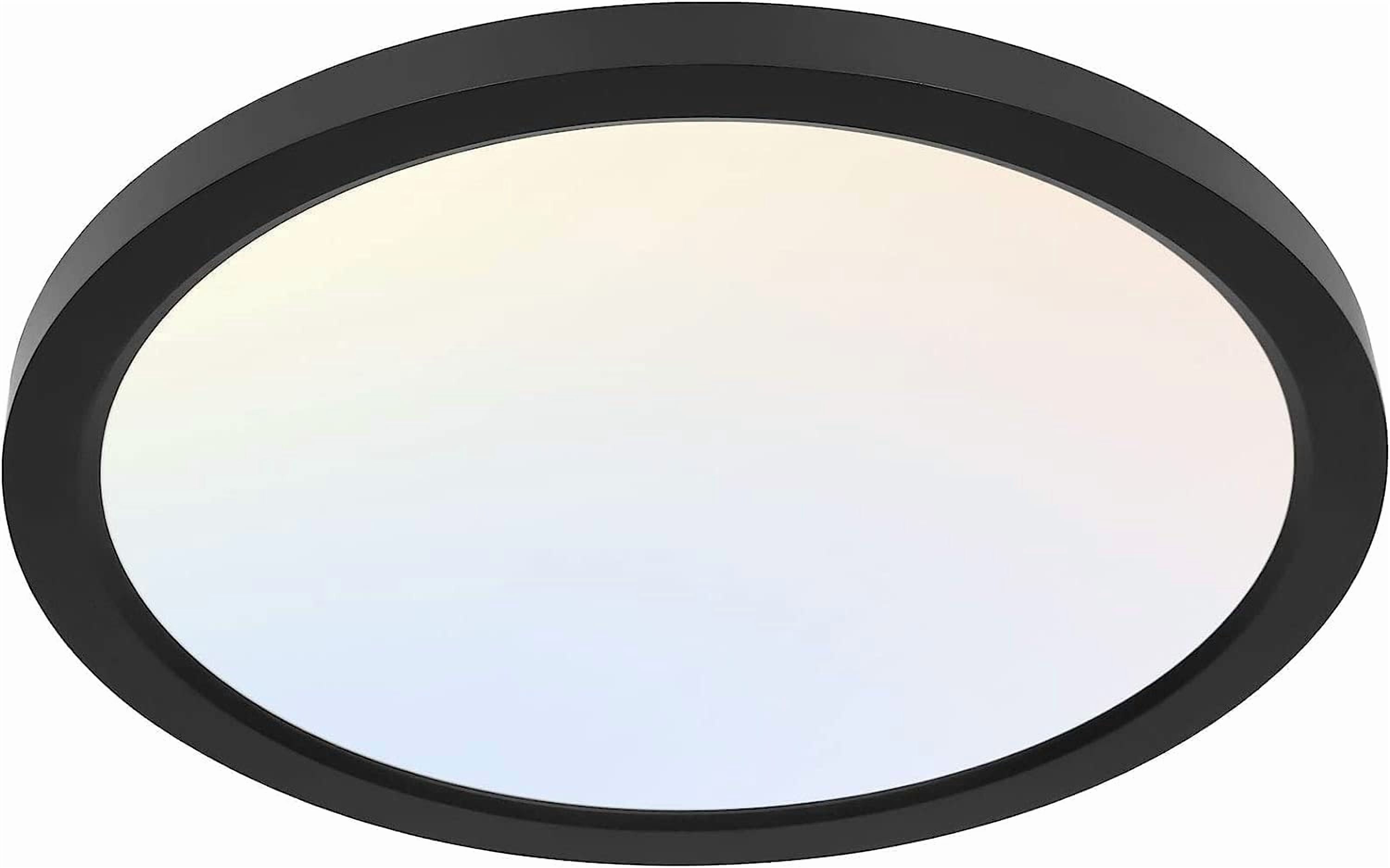 12 Inch Selectable CCT LED Round Flat Panel Light, 24W 3000K/4000K ...